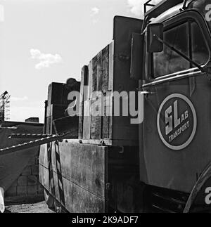 Relief of building materials. SL AB Transport Stock Photo - Alamy