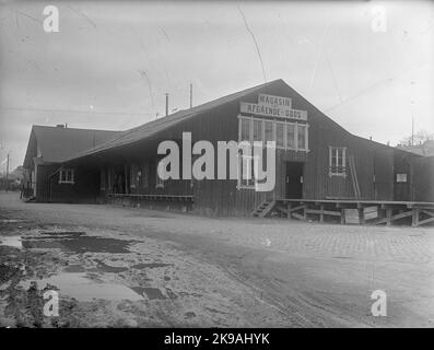Outgoing freight magazine Stock Photo - Alamy