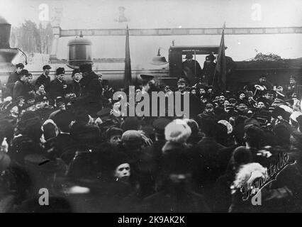 General Booth's arrival Stock Photo - Alamy