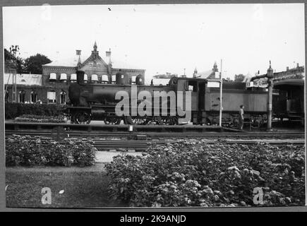 Varberg - Borås - Herrljunga Railway, VBHJ LOK 18 Stock Photo - Alamy