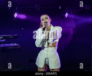 October 24, 2022, Naples, Campania, Italy: Italian singer Annalisa Nuda ...