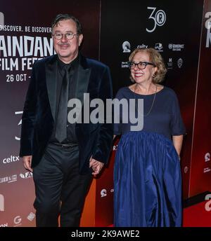Jeremy Swift and Mary Roscoe attending a BAFTA tribute evening for ...