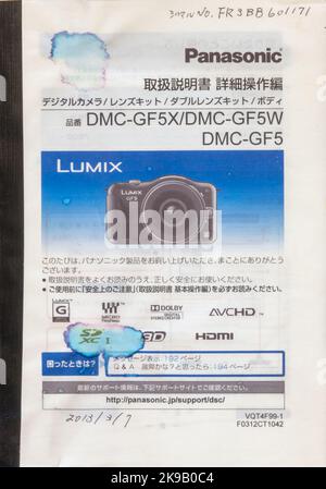 User manual for Panasonic cameras: DMS-GF 5X; DMS-GF 5W ; DMS-GF 5, in ...