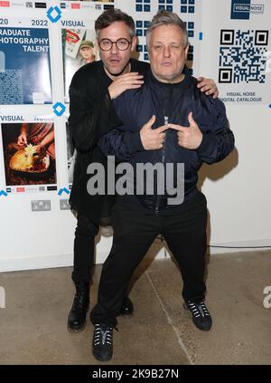 RANKIN and Will Young attend a private view of 'Visual Noise At ...