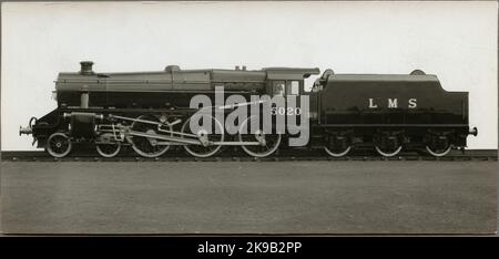 A London, Midland and Scottish Railway (LMS) Fowler 3F 0-6-0T tank ...