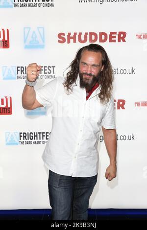 Mark Haldor attends 'Croc!' film premiere during Arrow FrightFest held ...