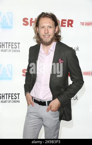 George Nettleton attends 'Croc!' film premiere during Arrow FrightFest ...