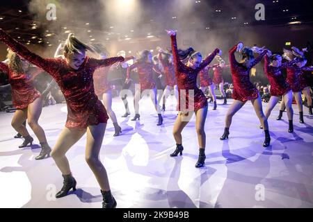 Members of the ÔAddictÕ dance group at the Musical Con 2022, the UKÕs ...