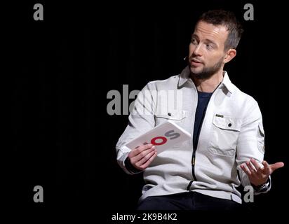 HILVERSUM - Henry Schut during a presentation by the NOS about the ...
