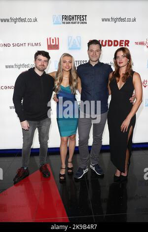 Jack Mundy attends 'Croc!' film premiere during Arrow FrightFest held ...