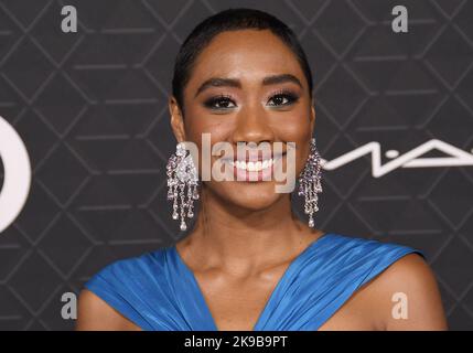 Maya Macatumpag arrives at the Marvel Studios’ BLACK PANTHER: WAKANDA ...