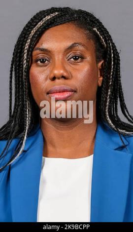 Conservative Party leader Kemi Badenoch and shadow environment, food ...