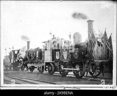 Dalsland Railway, DJ Lok 1 "Crown Prince Stock Photo - Alamy