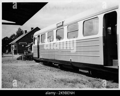 Last train on the Vimmerby route - Spångenäs. State Railways, SJ YBO4P ...