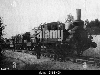 The State Railways, SJ QR 282 "Merkur". The steam locomotive was built ...