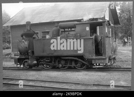 Hällefors - Fredriksberg railway, HFJ Lok 11 Stock Photo - Alamy