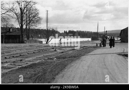 Arvika station for electrification Stock Photo - Alamy