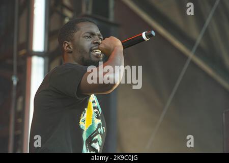 Rapper Sheck Wes at Breakout Festival at PNE Amphitheatre in Vancouver ...