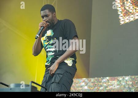 Rapper Sheck Wes at Breakout Festival at PNE Amphitheatre in Vancouver ...