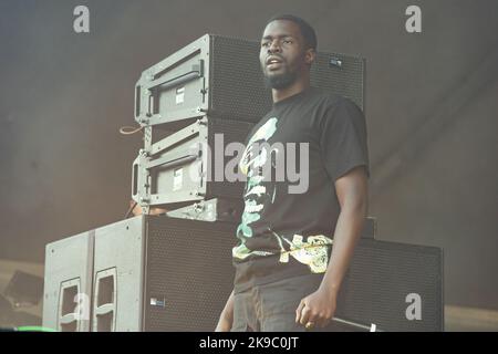 Rapper Sheck Wes at Breakout Festival at PNE Amphitheatre in Vancouver ...