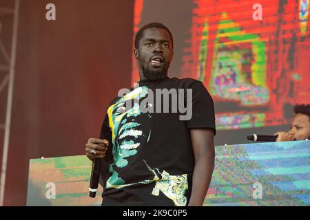 Rapper Sheck Wes at Breakout Festival at PNE Amphitheatre in Vancouver ...