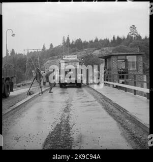 Special transport with Vagnbjörn. Foundation for grinding machine to ...