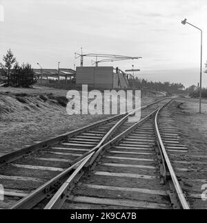 Industrial track Jordbro Stock Photo - Alamy