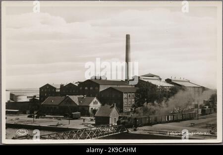 The sugar factory in Lidköping Stock Photo - Alamy