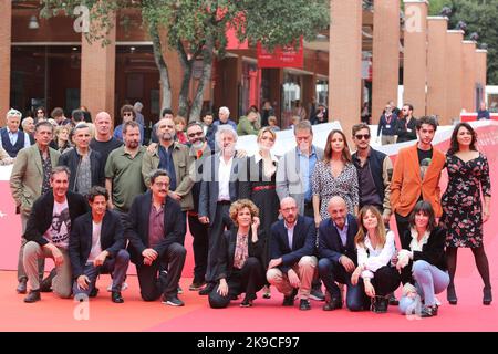 Cast of "Boris 4" poses during the photocall at the Rome Film Fest at ...