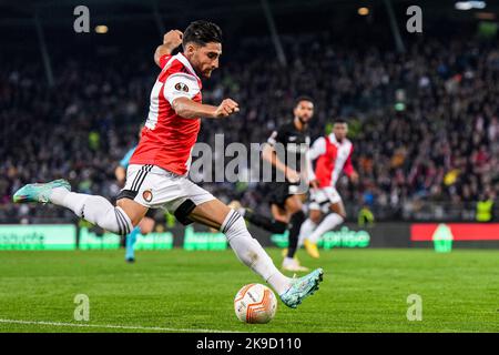 Graz - Alireza Jahanbakhsh of Feyenoord during the match between SK ...