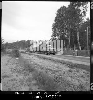 Special transport with Vagnbjörn. Foundation for grinding machine to ...