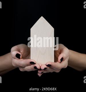 Houses symbol with metal key on on white background. Real estate ...
