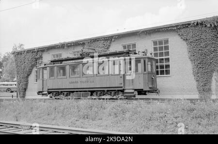Lidingöbanan, LIB, Electric motor car 5, made of KVAB/AEG 1924 Stock ...