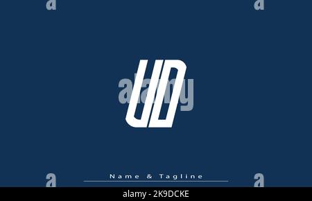 UD Alphabet letters Initials Monogram logo Stock Vector Image & Art - Alamy