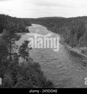 View of the Vindel River Stock Photo - Alamy