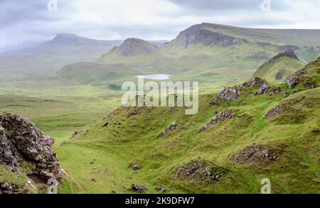 The Quiraing walking loop,beautiful,stunning,dramatic Scottish,Isle of ...