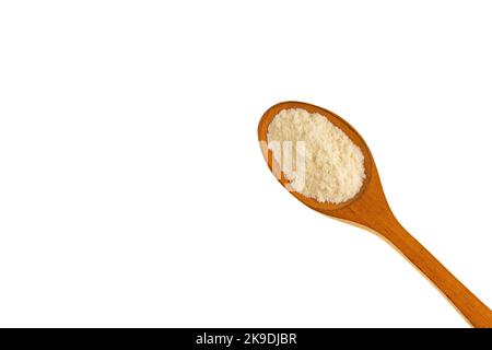 Powdered milk with nutrients in the spoon Stock Photo - Alamy