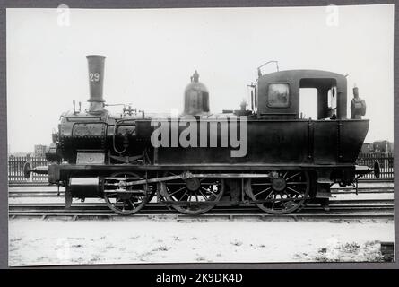 Malmö - Ystads Railway, MyJ Lok 27 and Myj Lok 28 at Malmö Västra ...