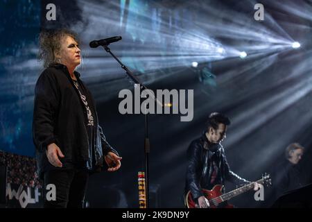 October. 27th 2022. Zagreb, Croatia -The famous British singer Robert ...