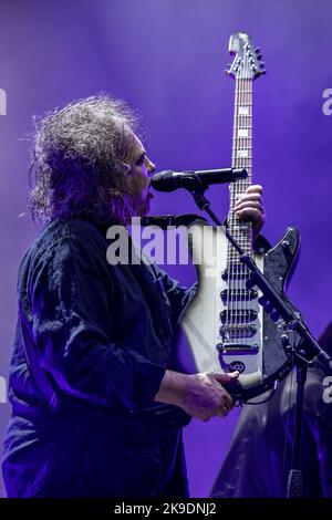 October. 27th 2022. Zagreb, Croatia -The famous British singer Robert ...