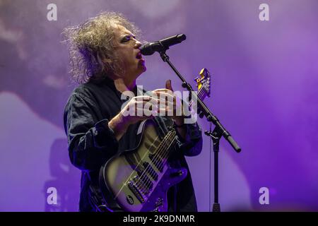 October. 27th 2022. Zagreb, Croatia -The famous British singer Robert ...