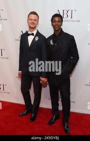 Calvin Royal III and Jacek Mysinski attend the American Ballet Theatre ...