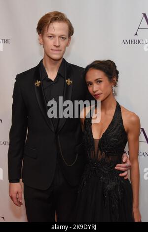 Jarod Curley and Lea Fleytoux attend 2023 American Ballet Theatre's ...