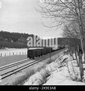 State Railways, SJ freight wagons Stock Photo - Alamy