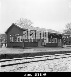 Bestorp, railway station Stock Photo - Alamy