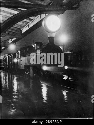 Gothenburg - Borås Railway, GBJ train at Värnamo Station Stock Photo ...