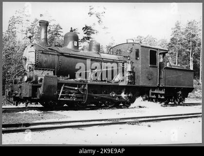 Hällefors - Fredriksberg railway, HFJ Lok 11 Stock Photo - Alamy