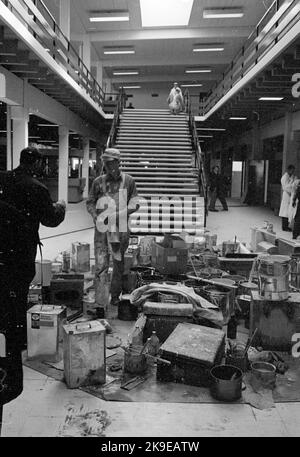 The SAS terminal at Haga, Press View, Scania-Vabis CF76 Stock Photo - Alamy