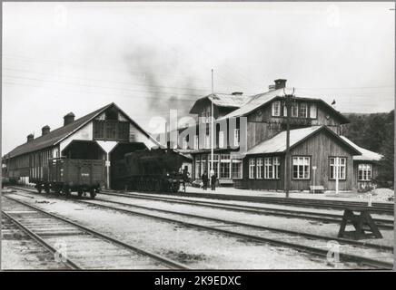 The state's railways, SJ freight wagon Stock Photo - Alamy
