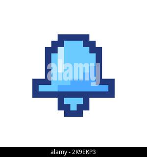 Notifications pixelated ui icon Stock Vector Image & Art - Alamy